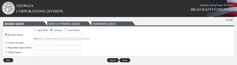 Georgia LLC Name Search - Check Name Availability
