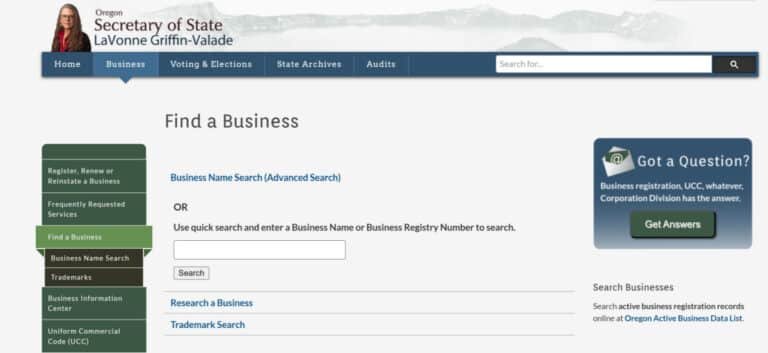 How to Do a Oregon Business Name Search 2026